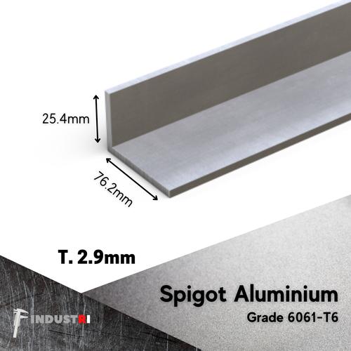 Jual Siku Aluminium t. 3 mm 25 x 75 mm | Uniqual Angel Spigot Alumunium ...
