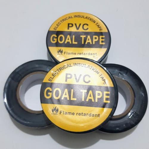 Jual ISOLASI LISTRIK LAKBAN KABEL LISTRIK HITAM PVC 18MM × 22 YARD ...