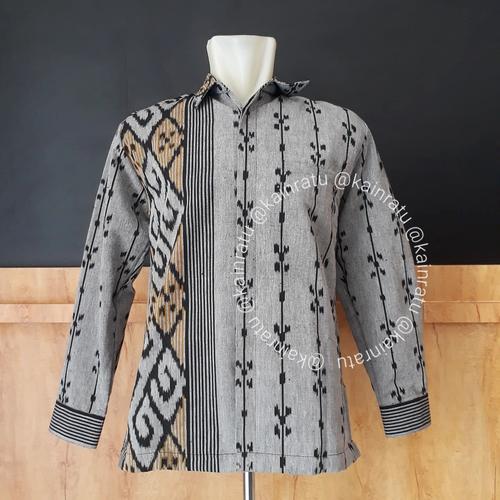 Jual Kemeja Tenun Pria Formal Lengan Panjang - Kab. Jepara - TENUN ...