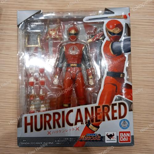 Jual SHFiguarts SHF Hurricaneger Hurricane Red Power Ranger Ninja Storm ...