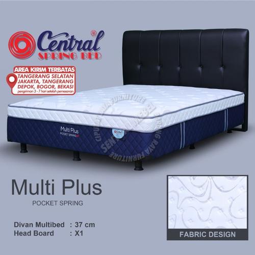 Jual spring bed central Multi Plus pocket spring divan bed - X 1, 90 x 200 cm - Kota Tangerang ...
