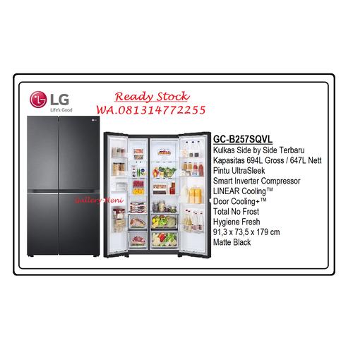 Jual LG GC-B257SQVL Kulkas Side by Side UltraSleek Smart Inverter ...