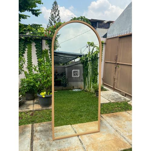Jual Standing mirror arch normal frame cermin hias full body oval ...