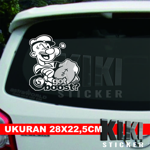 Jual CUTTING STICKER TERBARU STIKER KACA ATAU BODY MOBIL POPEYE GOT ...