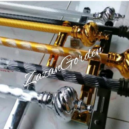 Jual Besi Gorden Full Set Batang Gorden Tiang Gorden Rollet Gorden Rel ...