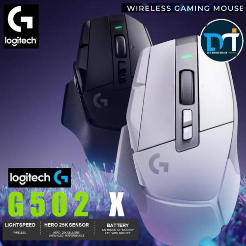 Promo Logitech G502 X LightSpeed Wireless Gaming Mouse I G502X - Black ...
