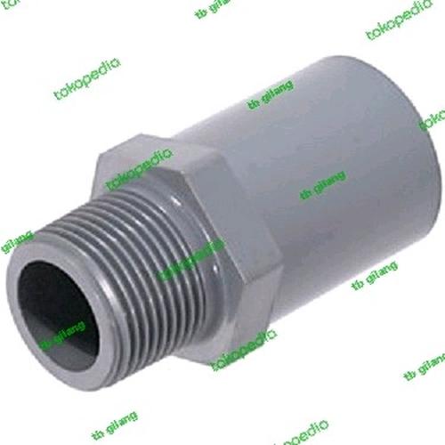 Jual sdd sdl sok drat dalam luar pvc plastik socket fau fitting pipa 3/ ...