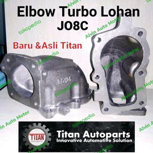 Jual ELBOW MANIFOLD TURBO HINO LOHAN J08C FM260TI ORIGINAL TITAN ...