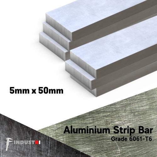 Jual Plat Strip Alumunium 5mm x 50mm | Plat Aluminium dural 6061 - Kota ...