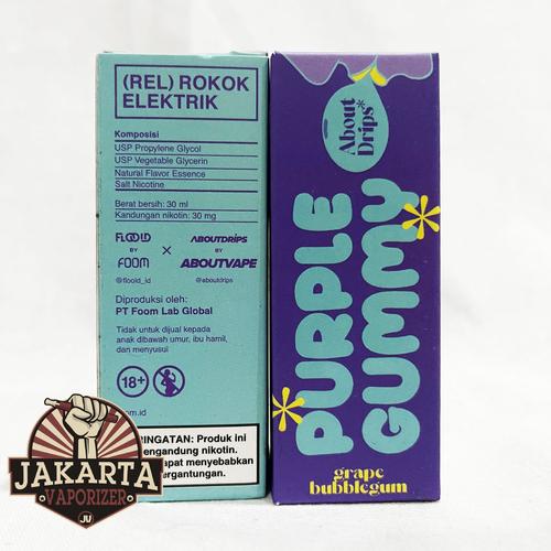 Jual [SALT] PURPLE GUMMY GRAPE BUBBLEGUM SALT 30ML 30MG BY FOOM ...