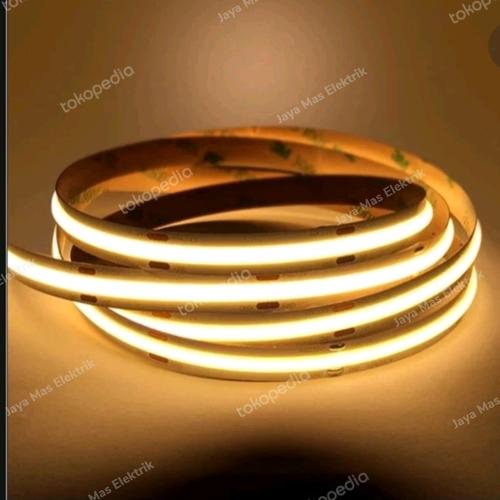 Jual Led strip COB flexibel 12V 12 volt 3000K ip33 5M - Natural White ...