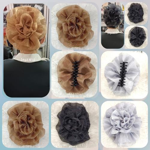 Jual Jepit Rambut Besar Buat Sanggul Dan Cepol Hijab - Gold JptKBGBung ...