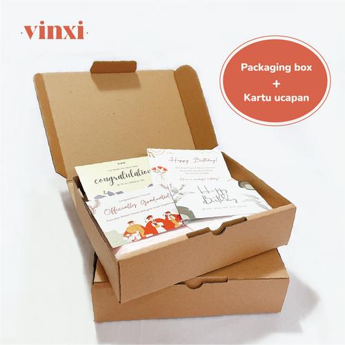 Jual Box packing | Box + kartu ucapan | kado hampers ulang tahun ...
