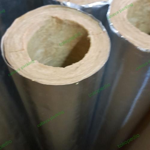 Jual pipa rockwool lapis alumunium uk 2,5" x25mmx1m - Jakarta Barat ...