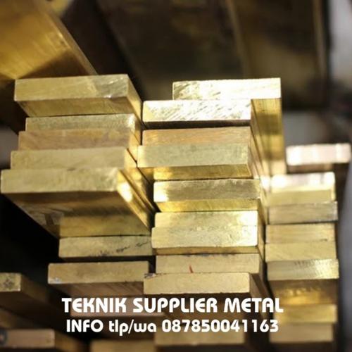 Jual plat strip kuningan 25 mm x 50 mm x 65 mm - kuningan plat strip ...