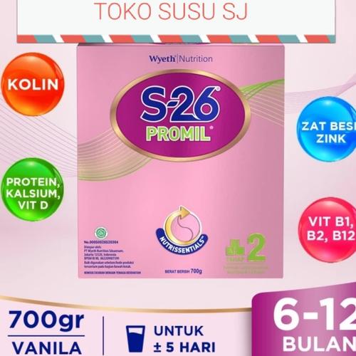 Jual S26 PROMIL TAHAP 2 700 GR REGULAR/ PROMIL 2 WYETH/ 700gr - Jakarta ...