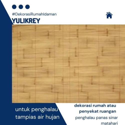 Jual kere kerey kirai tirai bambu ati,kerai bambu L 150cm x P 250cm ...