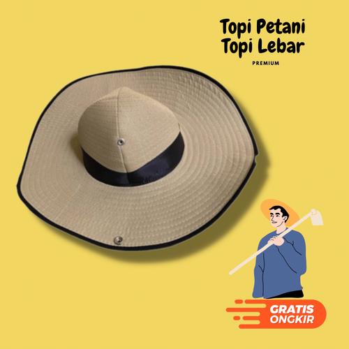 Jual TOPI PETANI MEKSIKO TOPI LEBAR TOPI PROYEK - Cokelat - Kab ...