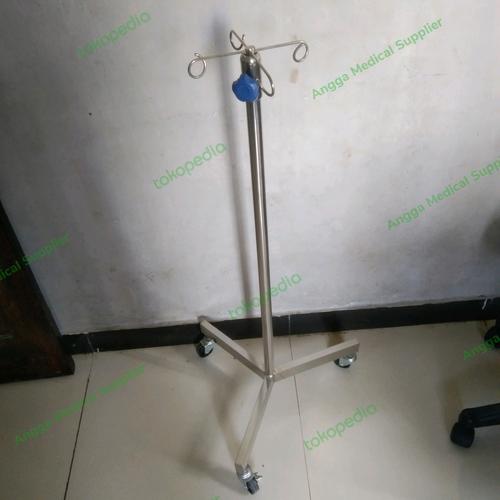 Jual Tiang infus kaki 3 besi stainless - Kab. Bogor - Angga Medical ...