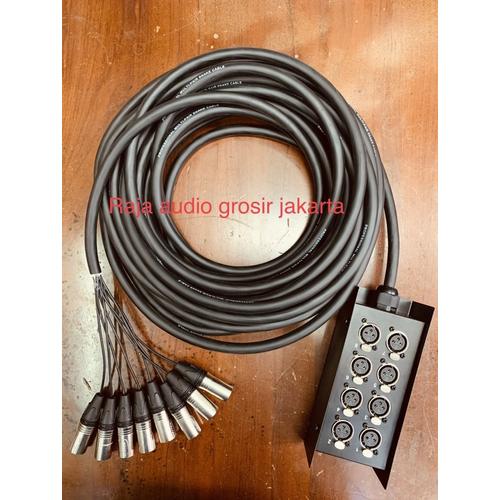 Jual Snake kabel isi 8 panjang 200 meter . Snake kabel isi 8 -200 m ...