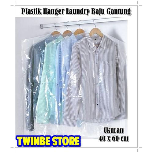 Jual Plastik Cover Baju Gantung / Plastik Hanger Kemeja Jaket Jas ...