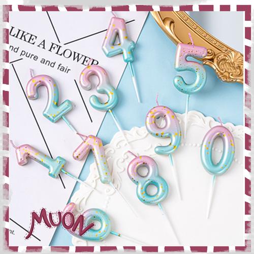Jual Lilin Kue Ulang Tahun Angka Birthday Cake Candles Sembur Pink Biru ...