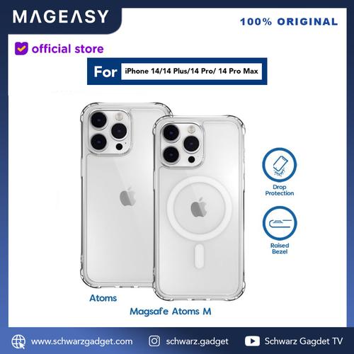 Jual MagEasy Atoms Case iPhone 14 Plus Pro Max Magsafe Anti Crack ...