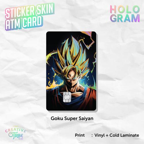 Jual Goku - Sticker Skin Card HOLOGRAM Marvel Stiker Kartu Dragon Ball ...