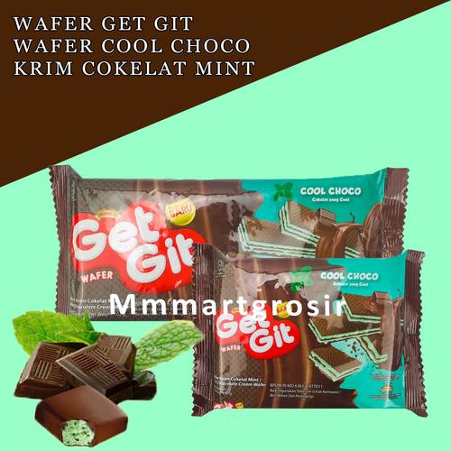 Jual Wafer Get Git / Wafer Cool Choco / Dengan Krim Cokelat Mint ...