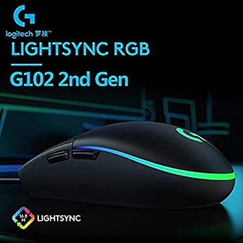 Jual Logitech G102 Mouse Gaming Wired RGB Lightsync - Kota Pekanbaru ...