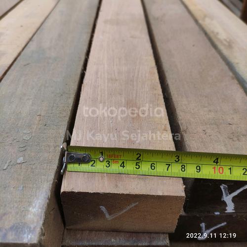 Jual Balok Kayu Usuk Beam Rangka Kayu Kalimantan Super Murah 5 x 8 x ...