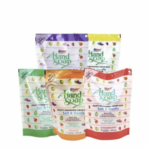 Jual Hand Soap Yuri Sabun Cuci Tangan Refil 375ml - Anggur - Jakarta ...