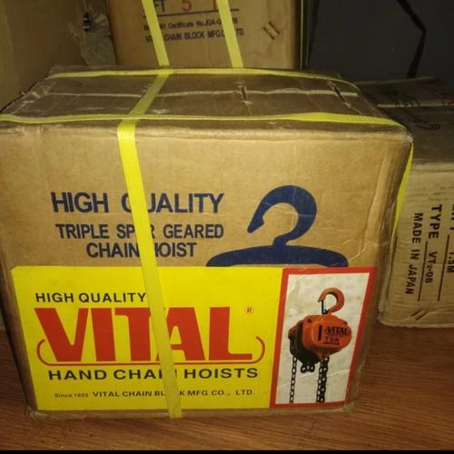 Jual Chain Block VITAL 2 Ton x 5 Meter - Takel Hand Cen blok /Made In ...