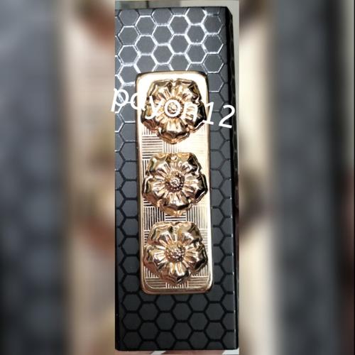 Jual tanda jabatan /pangkat kerah ASN bunga 3 - lis hitam - Jakarta ...