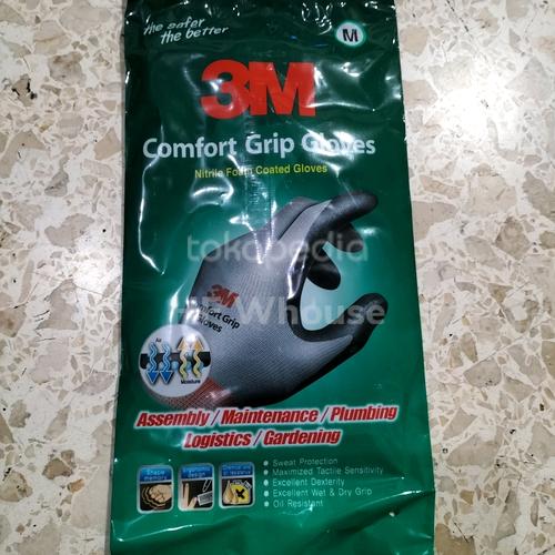 Jual Sarung Tangan Karet 3M / Comfort Grip Gloves 3M Size M - Kota ...