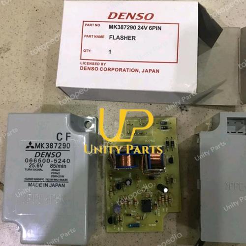 Jual FLASHER MITSUBISHI CANTER PS125 TURBO MK387290 24V 6PIN - Jakarta ...