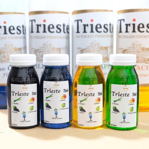 Jual Repack Trieste The Italian Premium Syrup Fruit Flavour Varian ...