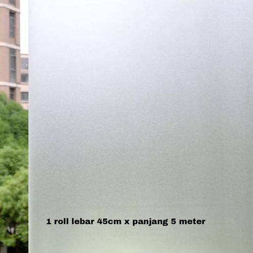 Promo stiker kaca / sandblast / sunblast / buram / blur / es 5 meter x ...