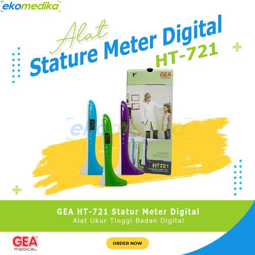 Jual Alat Pengukur Tinggi Badan Stature Digital GEA HT 721 Statur meter ...