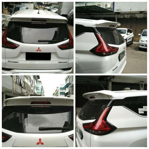Promo Rear Spoiler Topi Belakang Mitsubishi Xpander model with LED Lamp ...