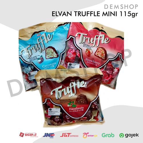 Jual Elvan Truffle mini 115g Hazelnut chocolate coklat Turki - Coconut ...