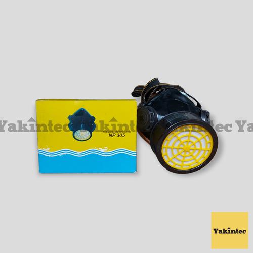 Jual Masker Safety Chemical Respirator BLUE EAGLE NP305 Bonus Cartridge ...