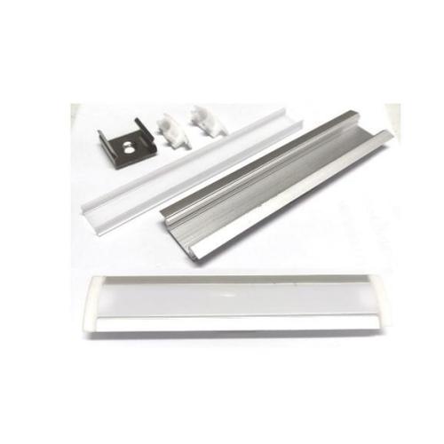 Jual Rumah Lampu LED Strip Lis Rel Kap Alumunium Acrylic Cover Batang ...