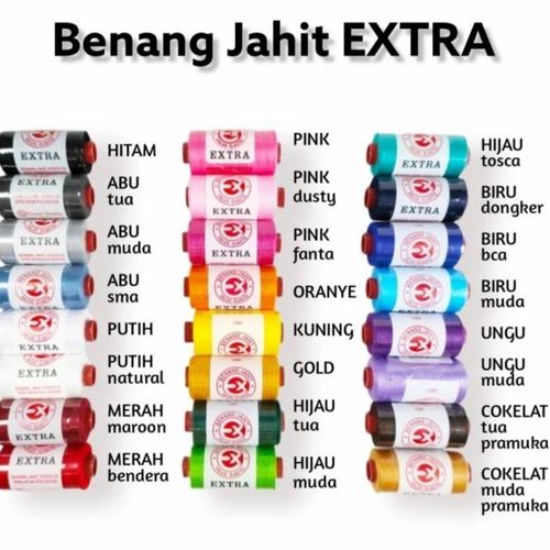Jual benang jahit 500 yard merk EXTRA - Putih - Jakarta Pusat - mike ...