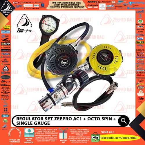 Jual Alat Selam Scuba Dive 1st 2nd Stage Regulator Set Complete Zeepro ...