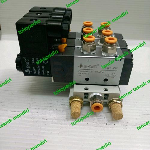 Jual solenoid valve set manifold 3 baris - 24vdc - Jakarta Barat - lancar teknik mandiri | Tokopedia