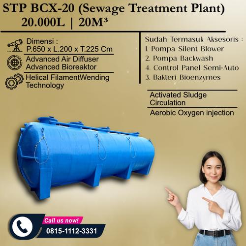 Jual STP BIOFILTER BIOTECH STP 20.000 Liter / 20 m3 - Kab. Tangerang ...