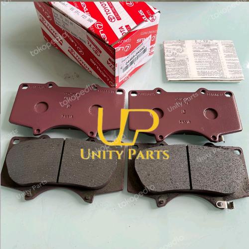 Jual BRAKE PAD / KAMPAS REM DEPAN ALL NEW FORTUNER HILUX REVO 04465 ...