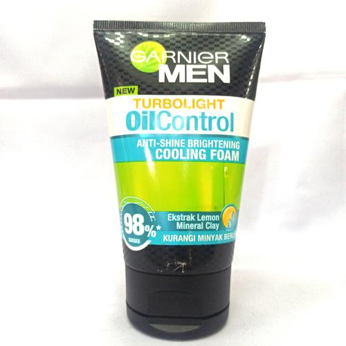 Jual Sabun Wajah Pria Garnier Men Turbo Light Oil Control Cooling Foam ...