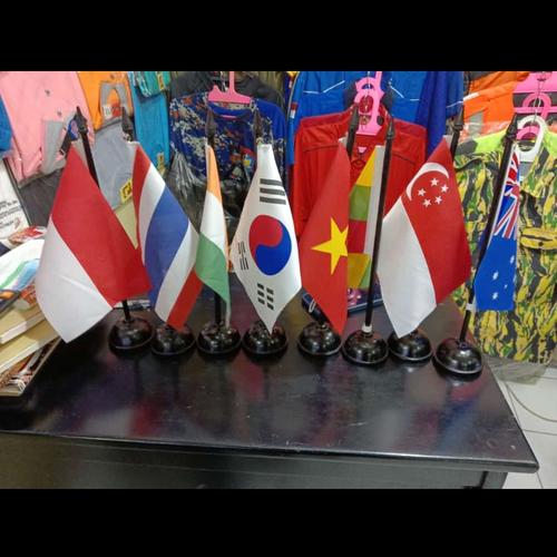 Jual bendera meja negara - Jakarta Pusat - IRWAN COLLECTTION | Tokopedia